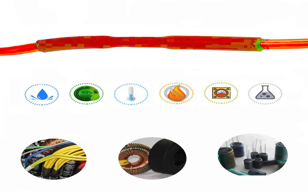 Heat Shrink Tubing 3:1-Cable Wrap Connection Sleeve Shrinkable Kit with ...