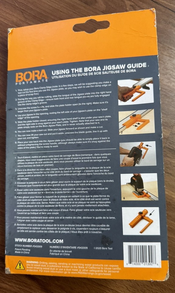 Bora Portamate 542009 Bora Jigsaw Guide | eBay