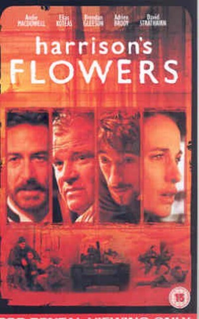 Harrison's Flowers (DVD) Elias Koteas Brendan Gleeson Adrien Brody (US ...