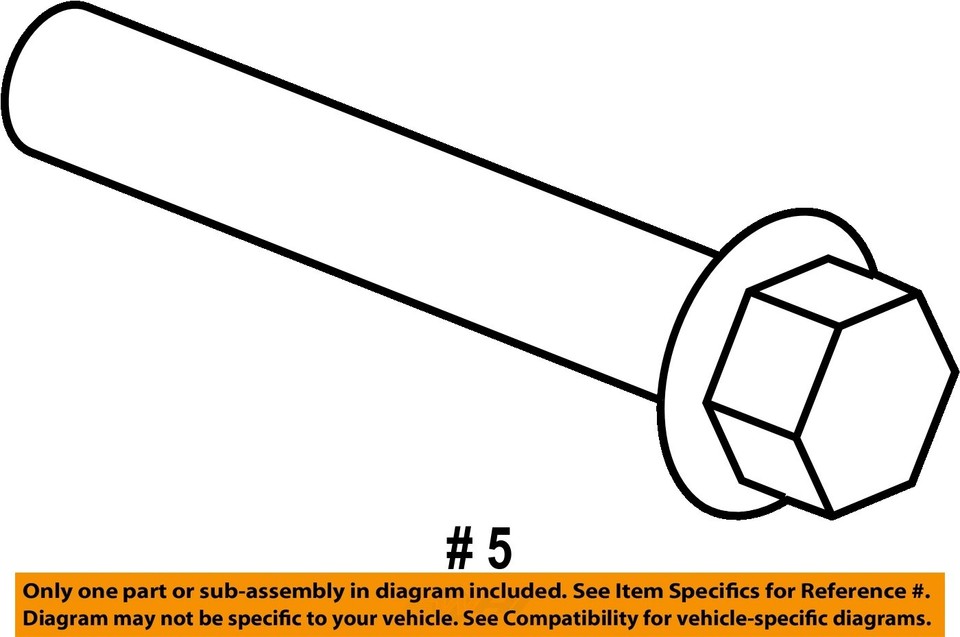 GM OEM 10-23 Bolt EUV Engine Mounting-Mount Bracket Bolt 11516330 | eBay