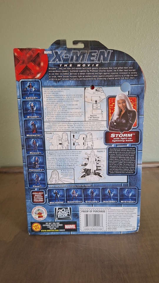 Toy Biz Marvel X-Men: The Movie Halle Berry as Storm Action Figure 2000 ...