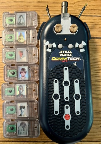 Star Wars Commtech Reader Chip Lot 1999 Hasbro Vtg Tested Phantom ...