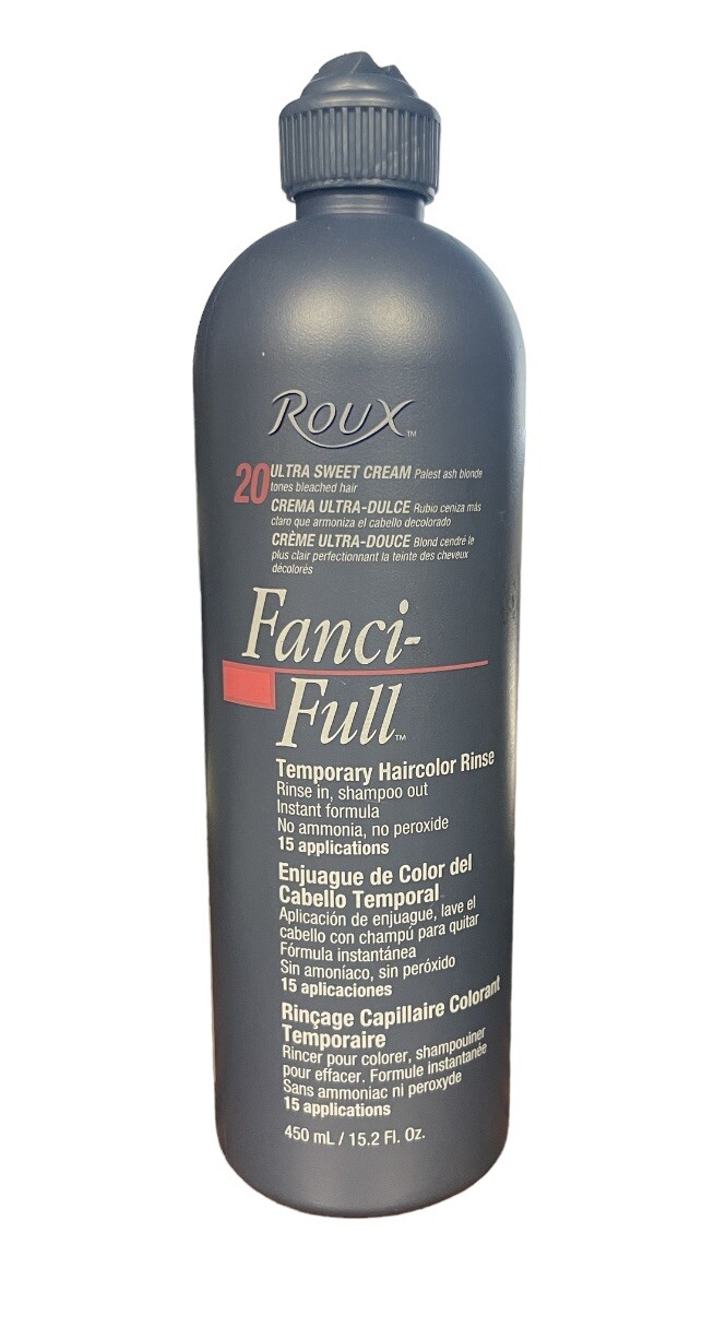 Roux Fanci-Full Rinse Temporary Hair Color 20 Gilded Lily 15oz Instant ...