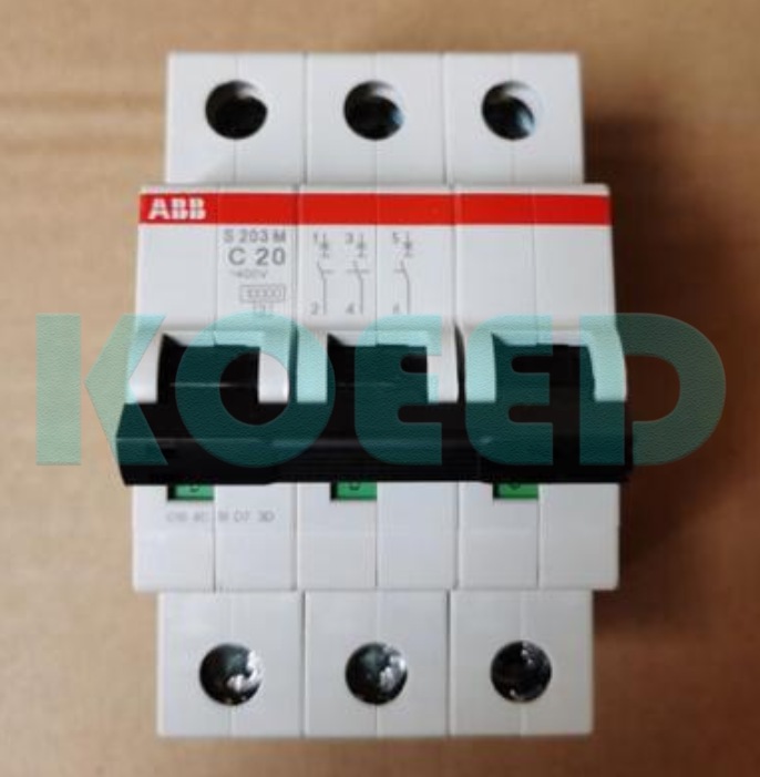 1PCS NEW ABB Miniature circuit breaker S203M-C20 3P 20A | eBay