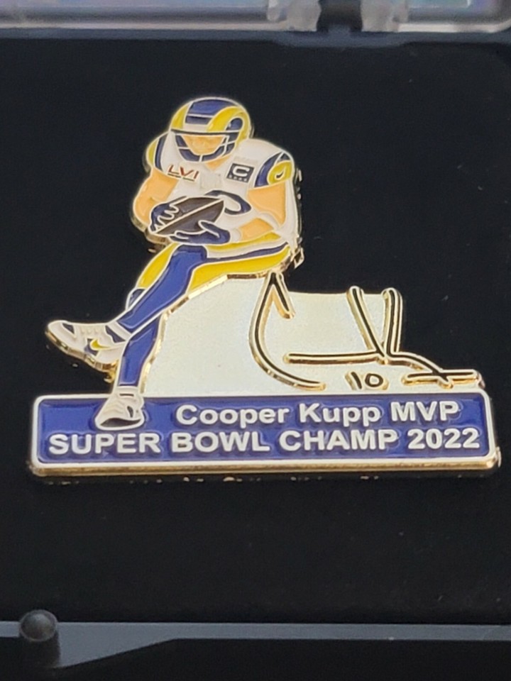 LA Rams 5 Pin Set Super Bowl LVI Championship Lapel Pins 1.50" Limited ...
