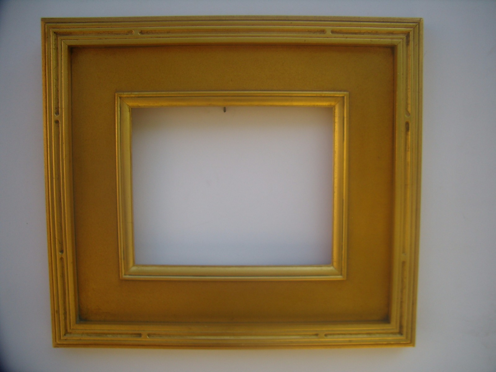 Custom Hand Made Wide Plein Air Gold Groove Carve Frame | eBay