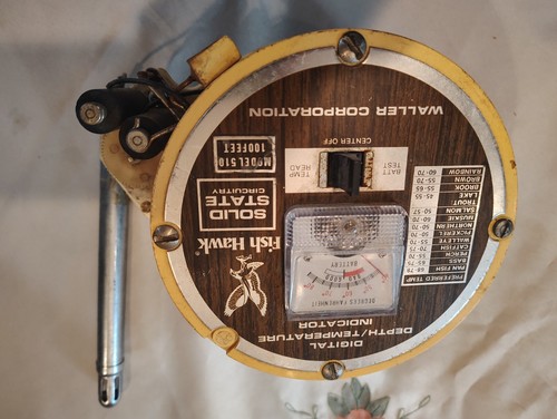 Fish hawk Digital Depth/Temperature Indicator | eBay