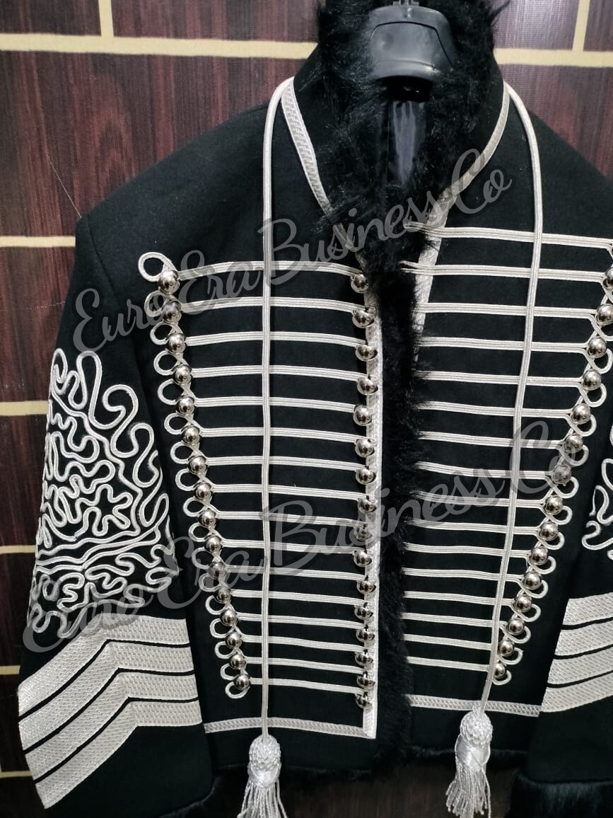 New Napoleonic Hussars Uniform Military Style Jimi Hendrix Tunic ...