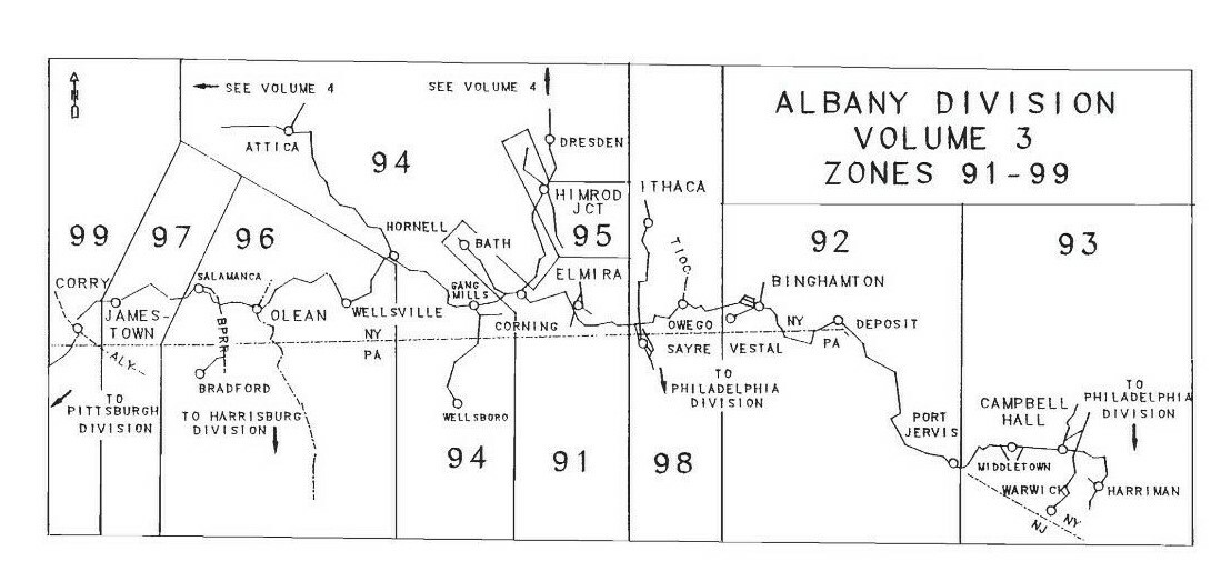 Conrail 1989 Albany Division ZTS Maps Volume #3 PDF on DVD | eBay