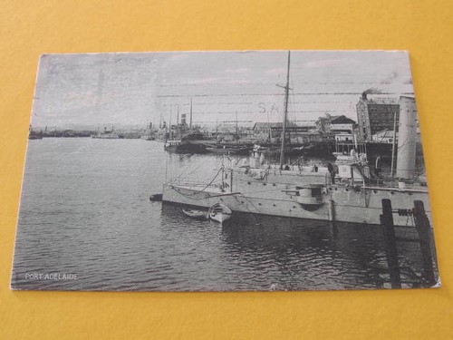 RAN Navy Ship HMAS Protector Gun Boat at Port Adelaide South Australia ...