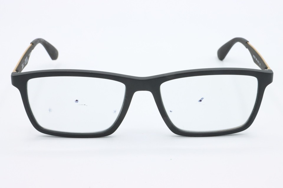 NEW RAY BAN RB 7056 5644 BLACK AUTHENTIC FRAMES EYEGLASSES 55-17 | eBay