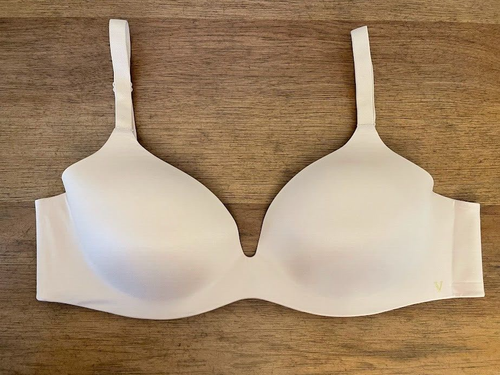 Victoria's Secret Marzipan Beige 34DDD Bare Infinity Flex Lightly Lined ...