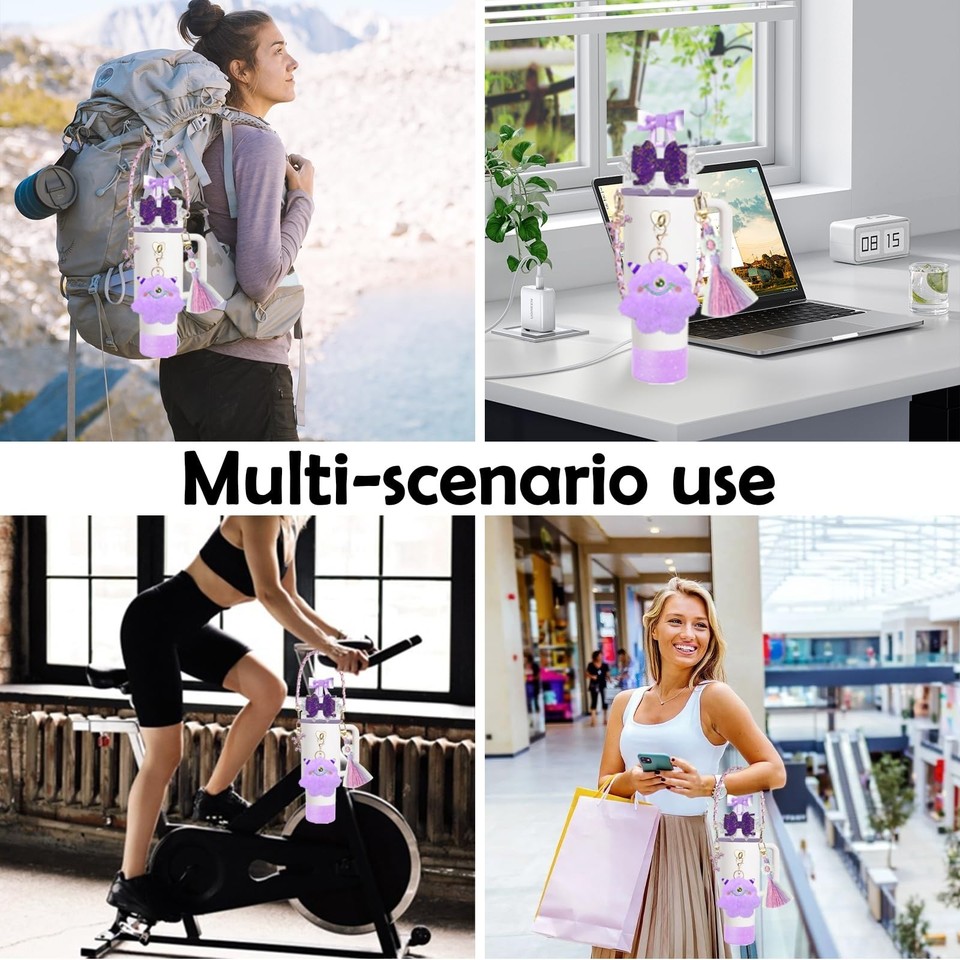 Stanley Cup Accessories, Bling Bling Set, Including Straw Cover ...