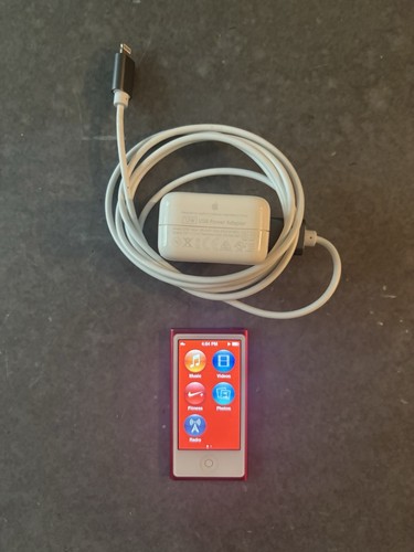 Apple iPod Nano 7th Generation 16GB (Model A1446) used - good condition ...