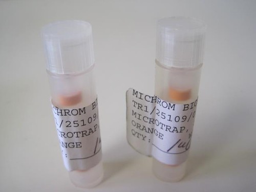 BOX OF 6 MICHROM BIORESOURCES TR1/25109/05 MICROTRAP SCX ORANGE TRAP ...