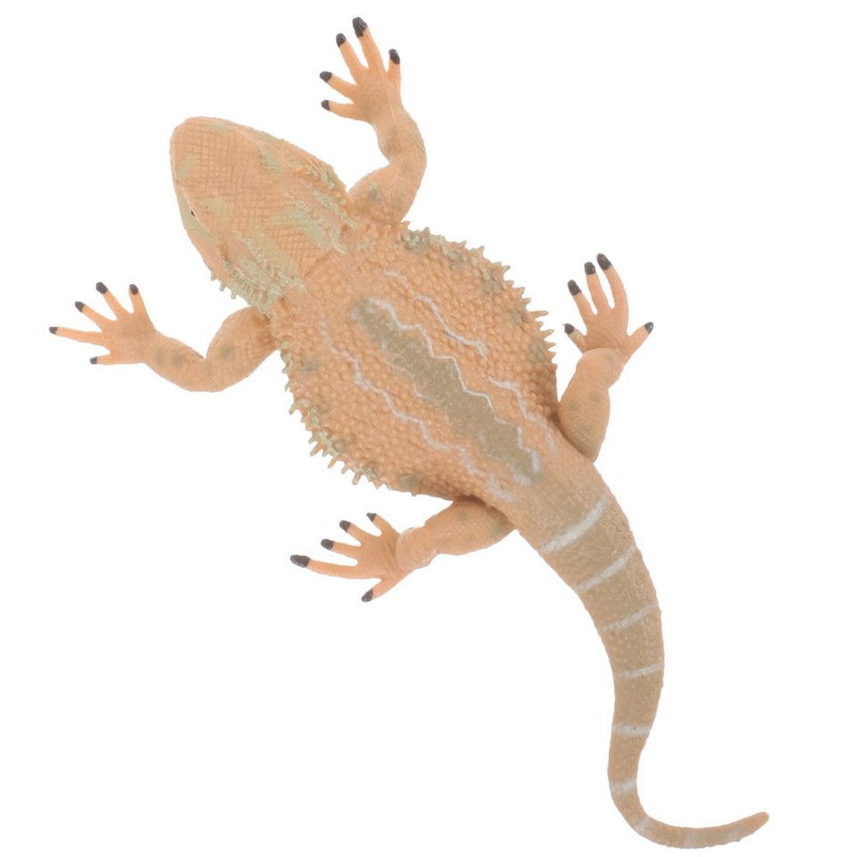 Realistic Dragon Plastic Reptile Toy Cute Lizard Figurine Bearded ...