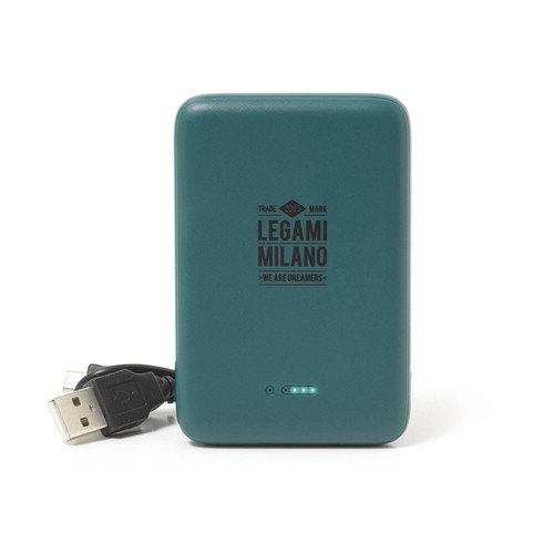 Legami 5000mAh Wireless Power Man Power Bank w/Micro USB Cable Portable ...