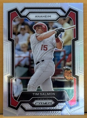 2024 Panini Prizm Baseball Tim Salmon Silver Prizm Anaheim Angels LA ...