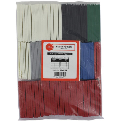 200 FRAME PACKERS/SPACERS GLASS UPVC WINDOWS DOORS KITCHENS FIXING DRY ...