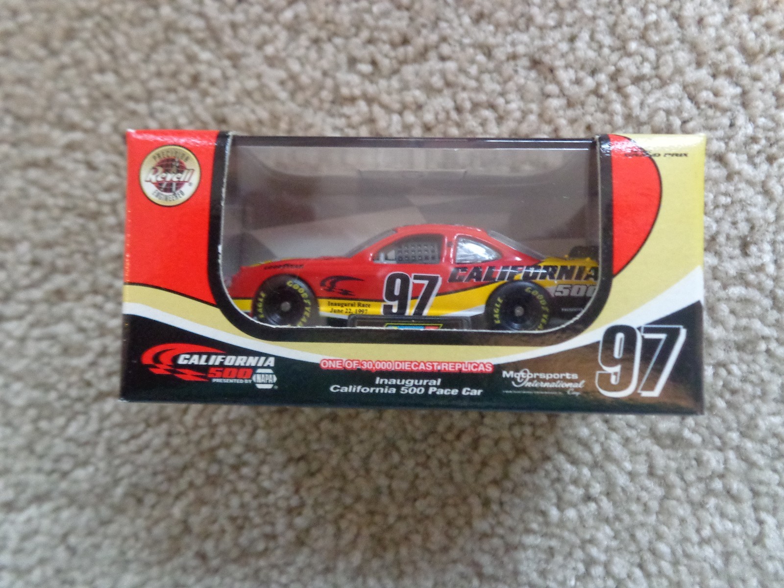 1997 California Thunder-California 500 Inaugural Race 1:64 Scale Revell ...