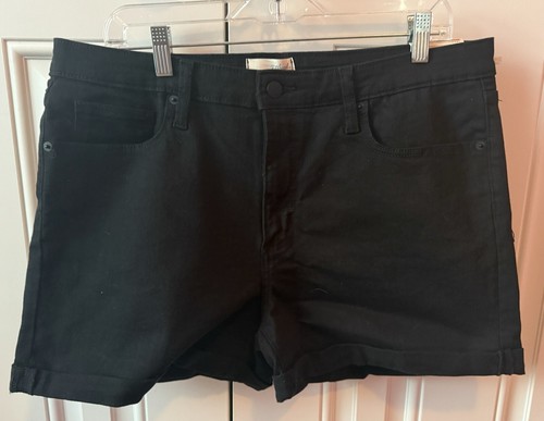 Women's High-Rise Utility Shorts - Universal Thread, Black, Size 16 NWT ...