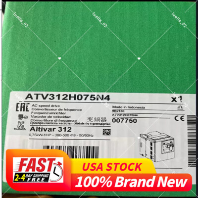 New Sealed Schneider ATV312H075N4 Frequency Converter Free Shipping | eBay