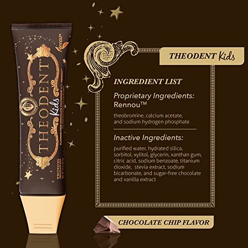 Theodent Kids Whitening Chocolate Toothpaste With Rennou 1 Tube ...