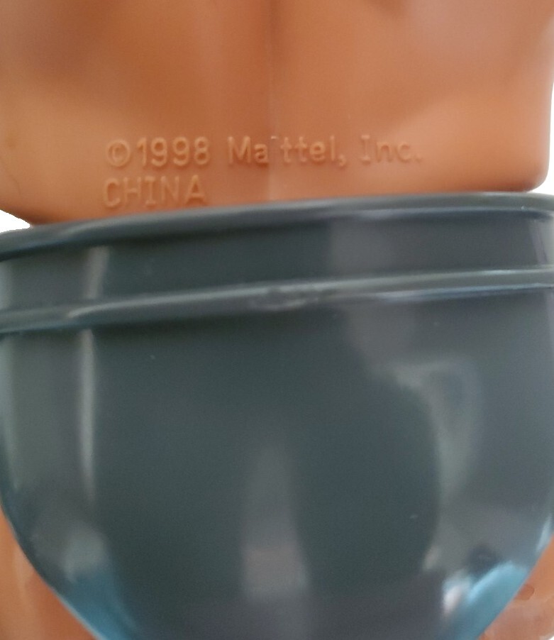 Mattel 1998 Secret Agent Max Steel 11" Action Figure camo jump suit ...