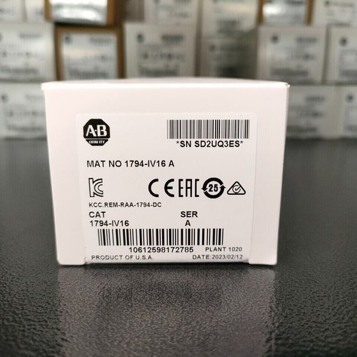 New Allen Bradley 1794-IV16 Flex 16 Pt Digital Input Module Free ...