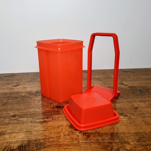 Tupperware Pickle Olive Jalapeño Container Keeper Red 3 Pieces 1330 | eBay