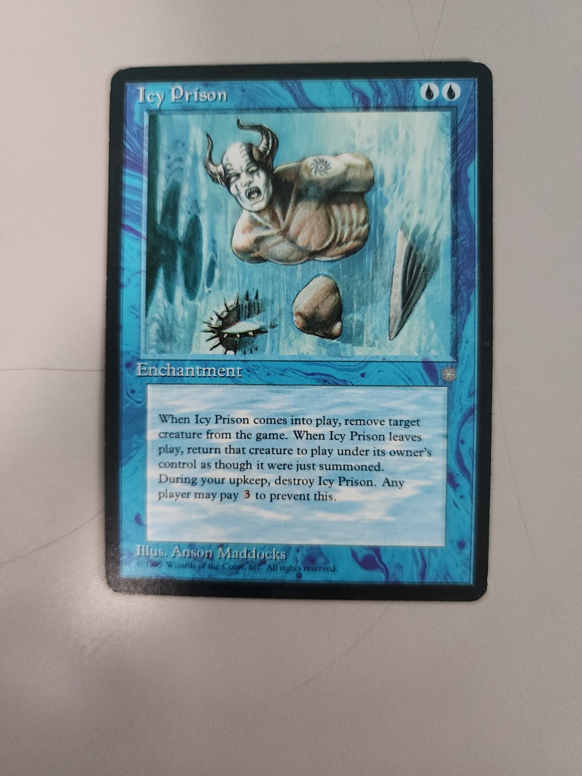 MTG Icy Prison Ice Age Regular Rare LP | eBay
