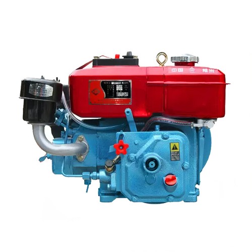 4HP /6HP Single-cylinder Diesel Engine Water-cooled Hand Start Engine ...