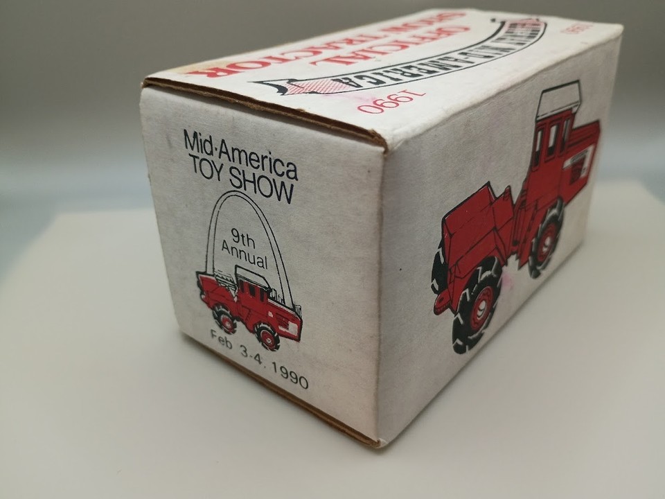 Box for 1990 Gateway Mid-America Toy Show 1/64 scale IH 4366 tractor ...