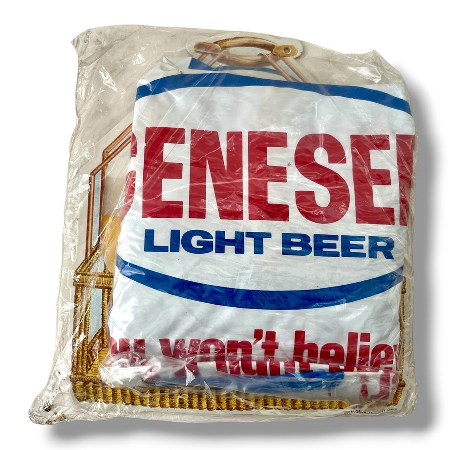Vintage Genesee Light Beer Advertising Inflatable Balloon Bar Decor | eBay