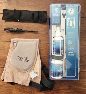 Bushnell Laser Bore Sighter - Past Recoil Shield - Rifle Cleaning Kit ...
