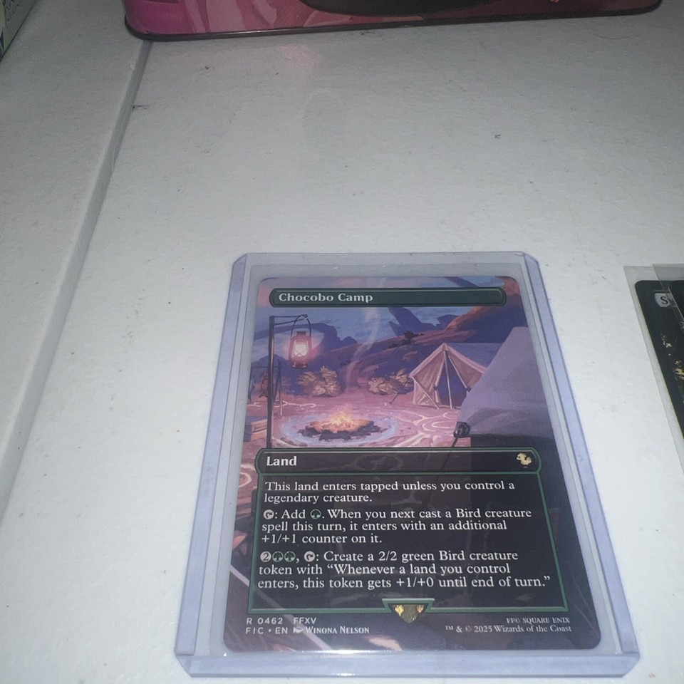 10 Chocobo Track Foil Lands+Chocobo camp+paradise Chocobo+Foil&Regular lands MTG | eBay