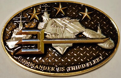 Commander U.S. Third Fleet CPO Mess Navy Chief Challenge Coin | eBay