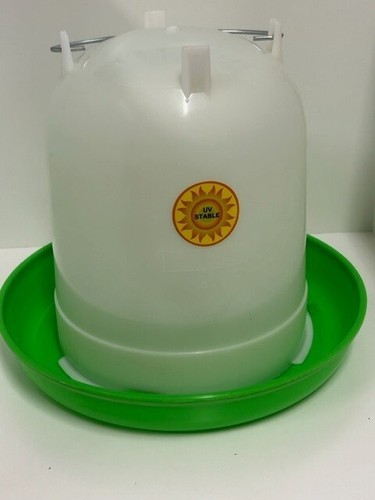 2 x 8L Poultry Chook Duck Chicken Coop Auto Waterer drinker sleeve ...