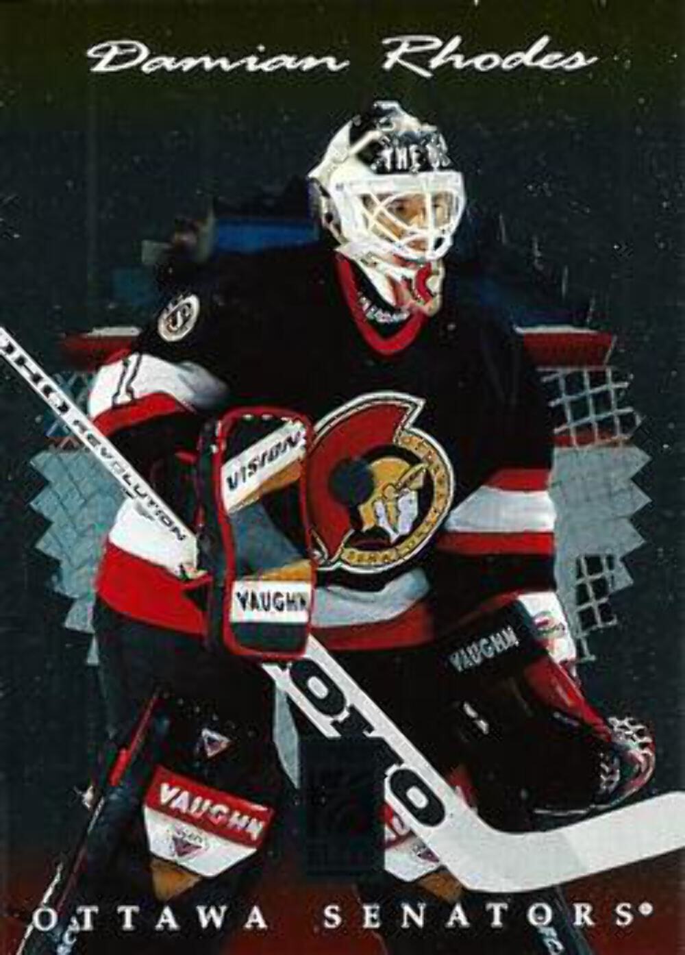 #113 Damian Rhodes - Ottawa Senators - 1996-97 Donruss Elite Hockey | eBay