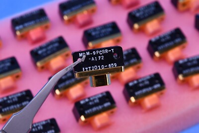 ITT Cannon Mill-Spec Micro D-Sub Gold Connector 9P MDM-9PCBR-T-A172 | eBay