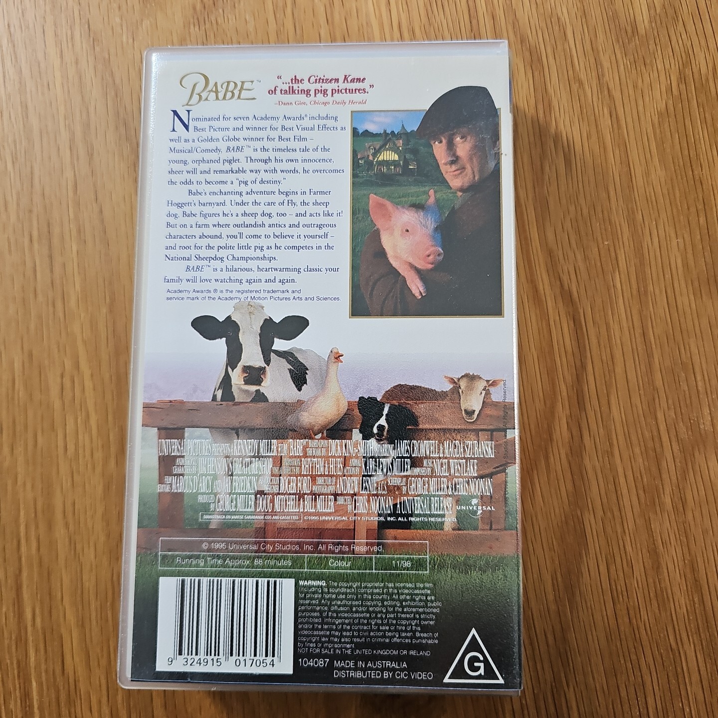 Babe - VHS Movie - Video Tape | eBay Australia