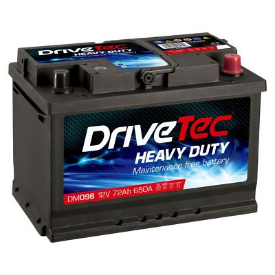 DriveTec Battery DM096 12V 72Ah 650A B13 Land Rover Freelander 2 2.2 ...