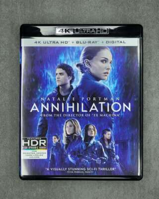 Annihilation 4K UHD Blu-Ray + Blu-Ray + Digital HD DVDs 32429309112| eBay