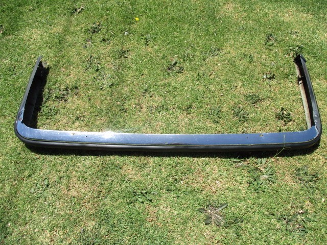 Commodore VB VC VH SLE REAR BAR BUMPER BAR 3 PIECES RECONDITIOND NO ...