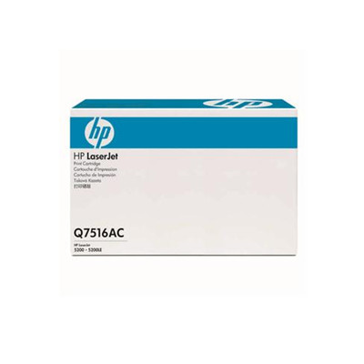 HP Toner schwarz Q7516AC Schwarz *NEU* f. LJ 5200/5200DTN/5200TN | eBay.de