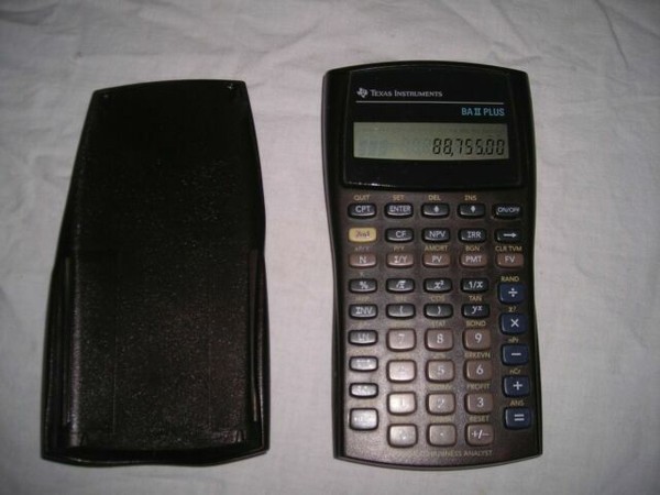 Texas Instruments Ba11 Plus Business Analyst Calculator for sale online ...