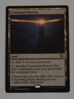 COMMAND BEACON Rare Land Commander 2015 Magic The Gathering MTG | eBay