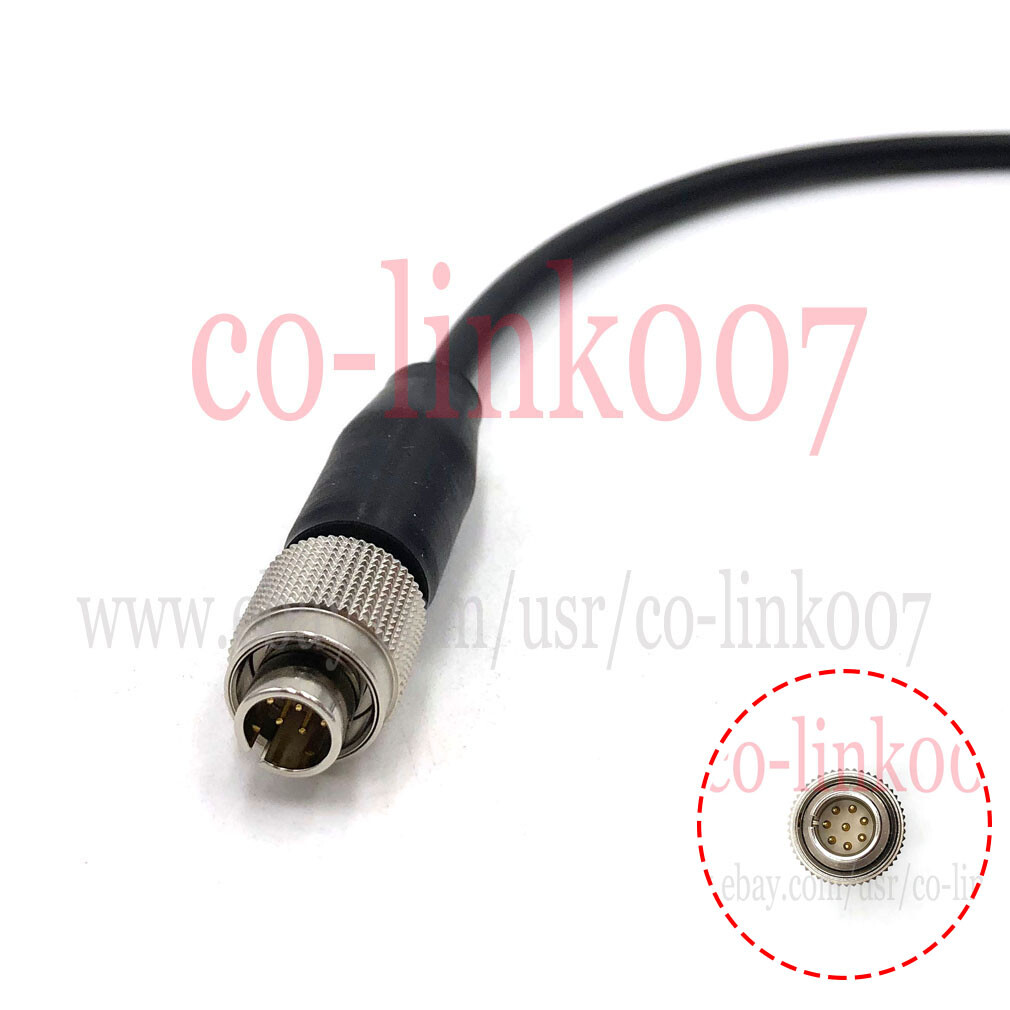 8pin Hirose MXR-8P-8P Male Plug for Sony MSU RCP CNU Remote Control RCP ...