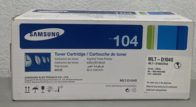 NEW Genuine Samsung 104 Toner Cartridge MLT-D104S - Factory Sealed ...