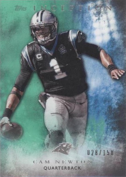 2015 Topps Inception - Green #32 Cam Newton /150 for sale online | eBay